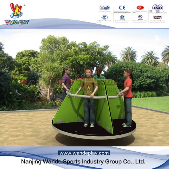 Outdoor Rotating Playground Equipment Quadrant Turntable from China ...