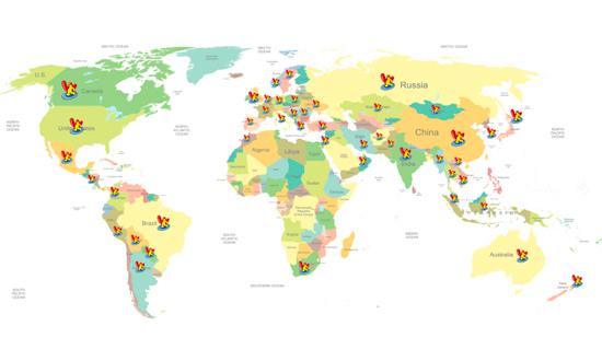 Customer distribution - Wandeplay