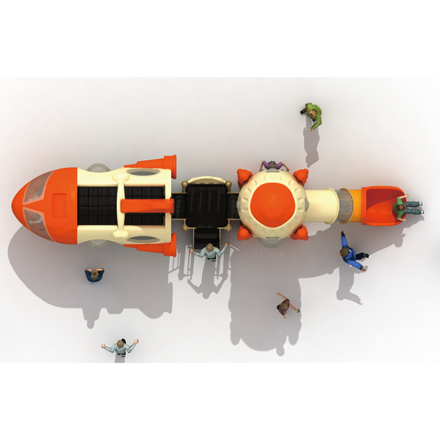 Aircraft & Rocket Playsets Outdoor Playhouse Playground Equipment with ...