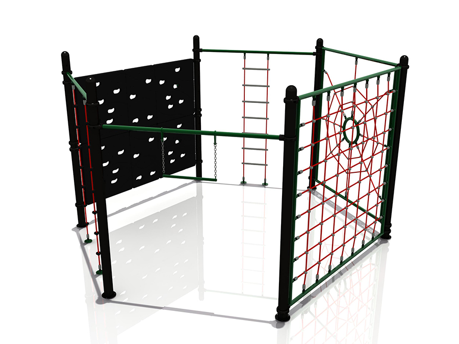 Outdoor Spider Rope Net Climbing Playground for Physical Training from ...